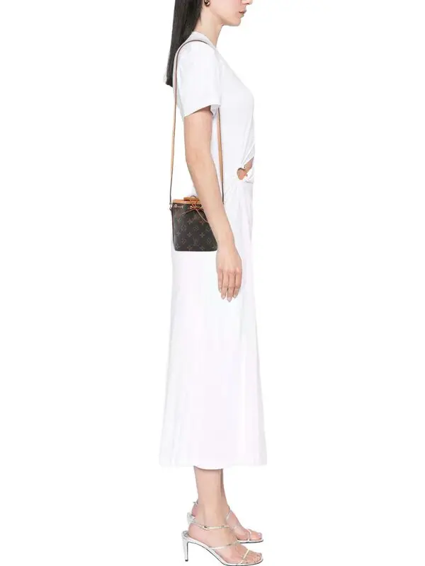 LOUIS VUITTON Monogram Nano Noe Bucket Bag - Brown