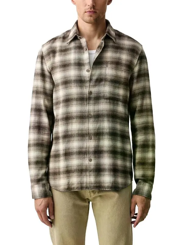 Marc O'polo Check-pattern Button-down Shirt - Brown