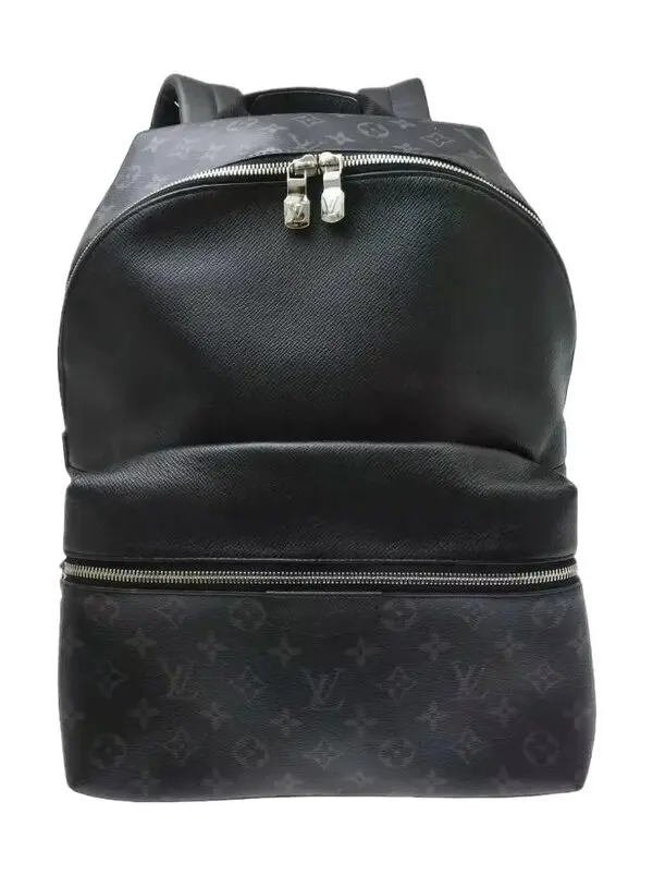 LOUIS VUITTON Taiga Lama Backpack - Black