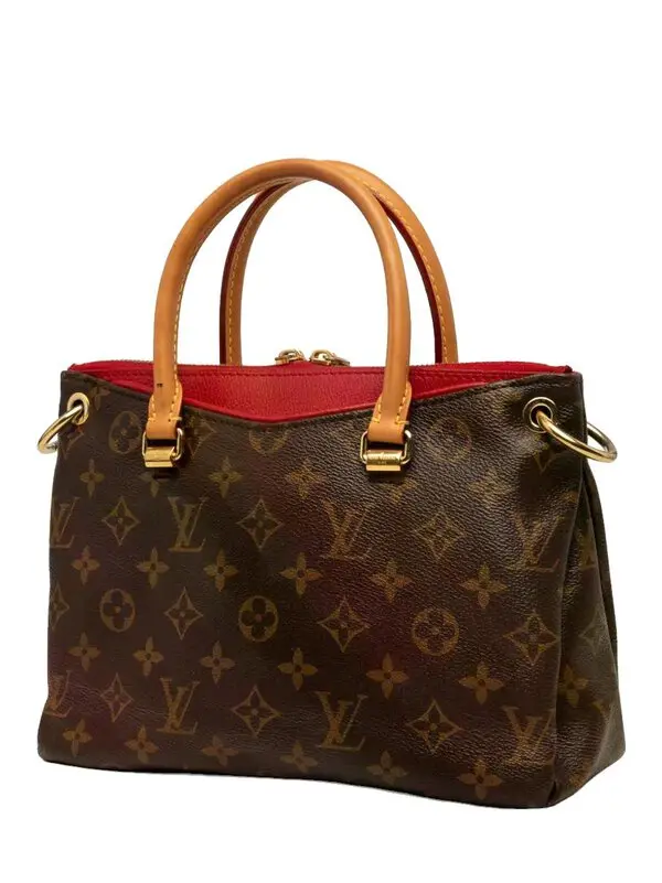 LOUIS VUITTON 2017 Monogram Pallas Bb Satchel - Brown