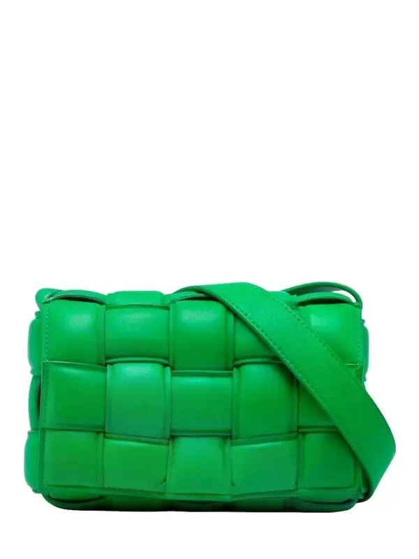 Bottega Veneta Cassette Crossbody Bag - Green