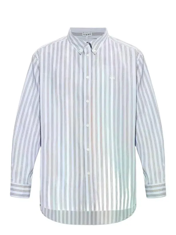 Loewe Striped Shirt - Blue