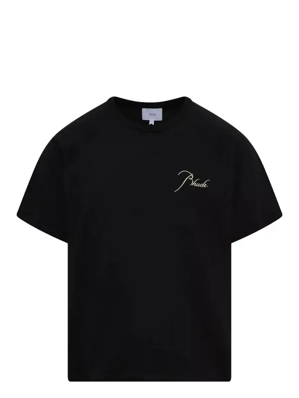 Rhude Classique Raglan Logo-detail T-shirt - Black