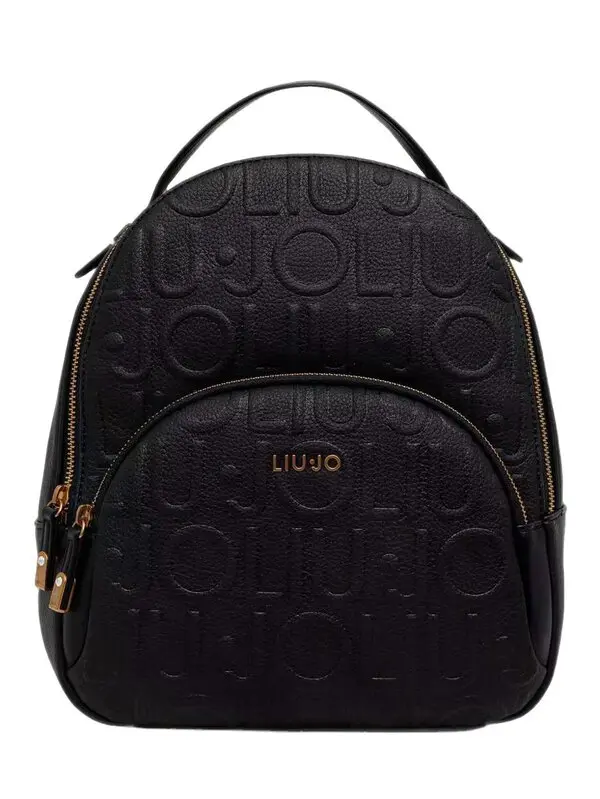 Liu Jo Logo-embossed Backpack - Black