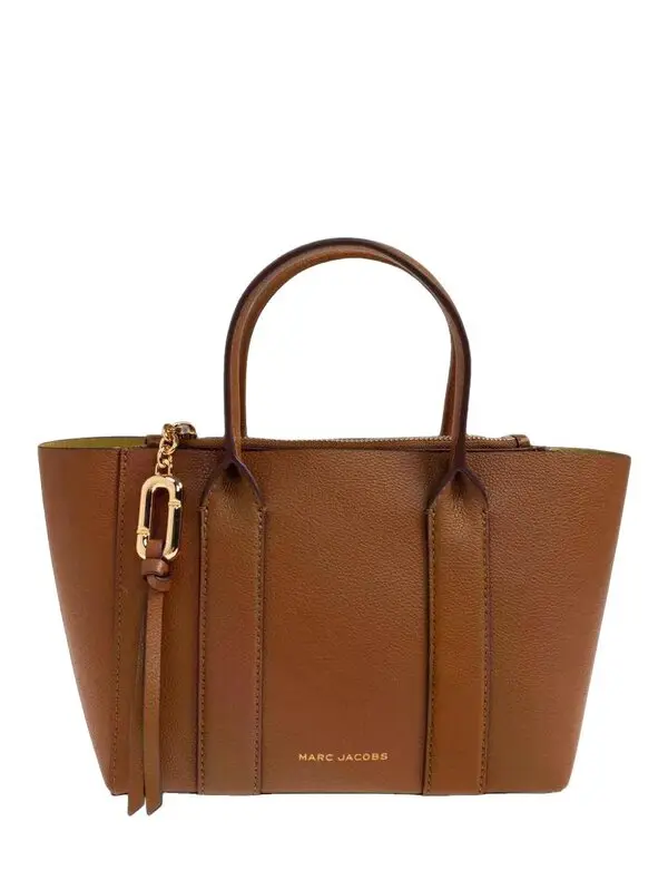 Marc Jacobs Leather Tote Bag - Brown