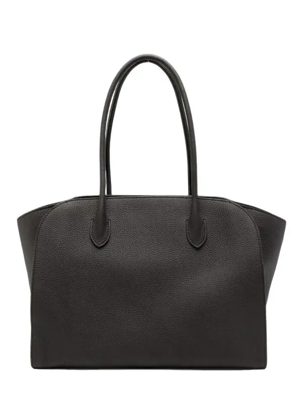 THE ROW Marlo 14 Grained Leather Tote Bag - Brown