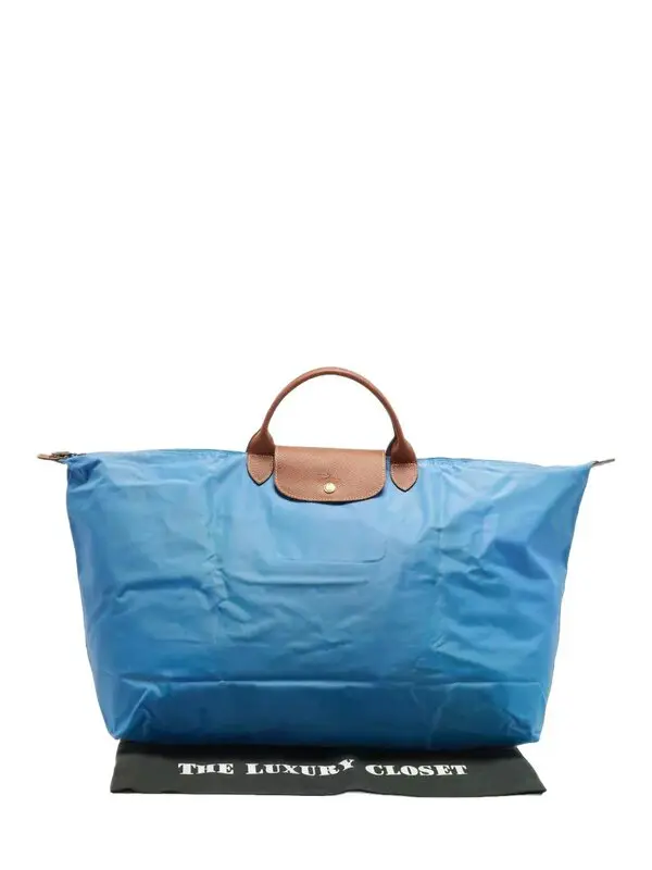 Longchamp Le Pliage Medium Holdall - Blue