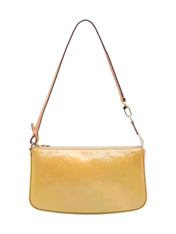 LOUIS VUITTON Monogram Vernis Pochette Accessories Shoulder Bag - Neutrals