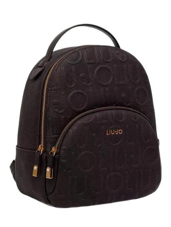 Liu Jo Logo-embossed Backpack - Brown