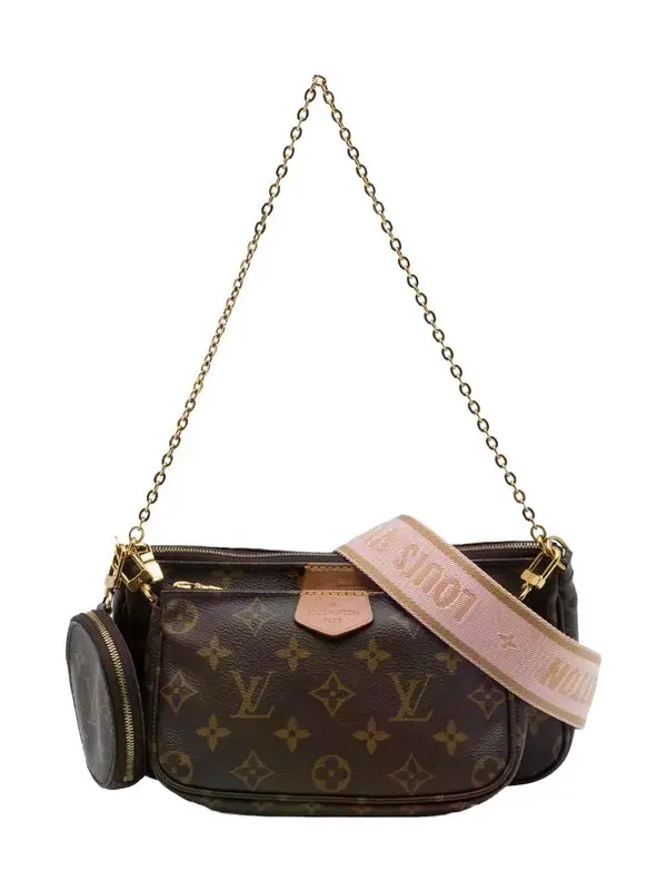 LOUIS VUITTON 2020 Monogram Multi Pochette Accessoires Satchel - Brown