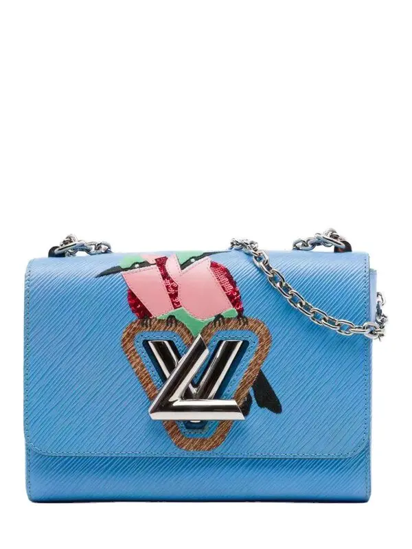 LOUIS VUITTON Epi Twist Mm Crossbody Bag - Blue