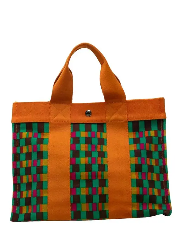 Hermès Multicolor Printed Canvas Fourre Tout Mm Tote Bag - Multicolour