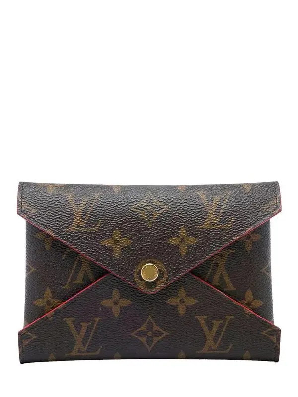 LOUIS VUITTON Monogram Pochette Kirigami Mm Clutch Bag - Brown