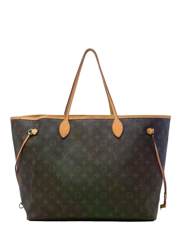 LOUIS VUITTON 2008 Monogram Neverfull Gm Tote Bag - Brown