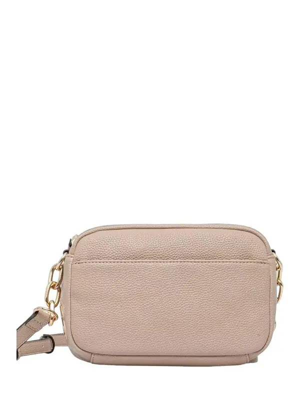 Liu Jo Medium Grained Effect Crossbody Bag With Chain Strap - Neutrals