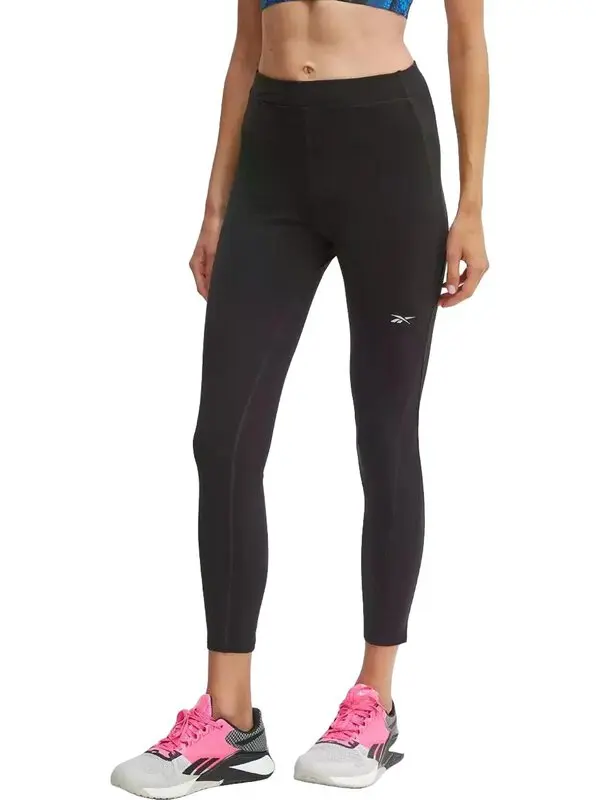 REEBOK Logo-print Leggings - Black