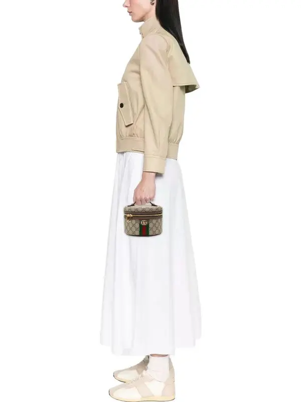 Gucci Ophidia Gg Supreme Vanity Bag - Neutrals