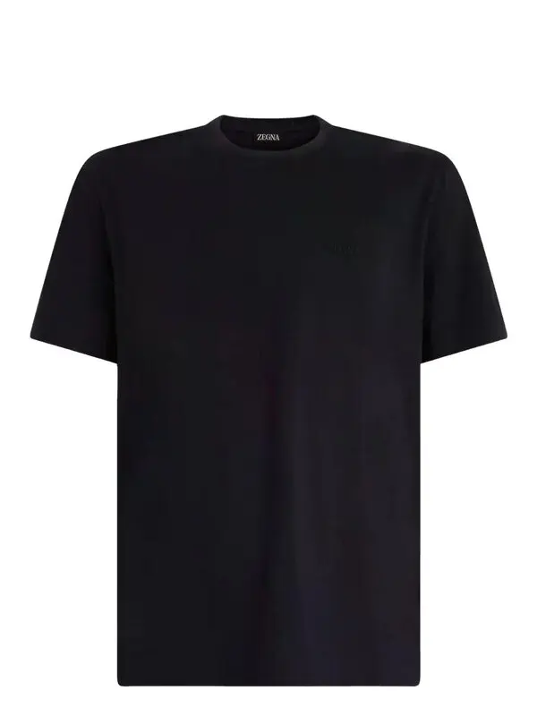 Zegna Crew-neck T-shirt - Blue