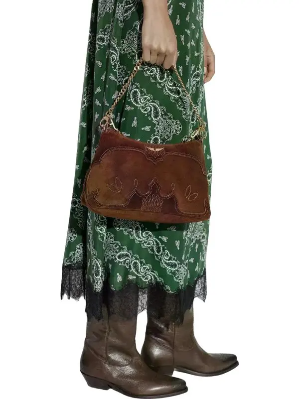 Zadig&Voltaire Jim Mini Western Bag - Brown