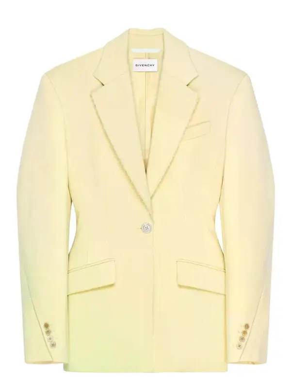 Givenchy Single-breasted Blazer - Yellow
