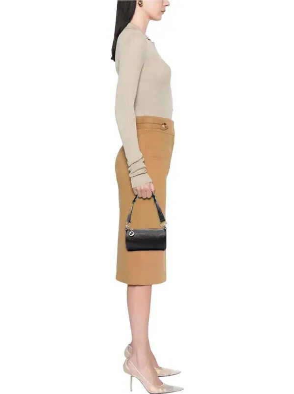Gucci Mini Barrel Shoulder Bag - Black