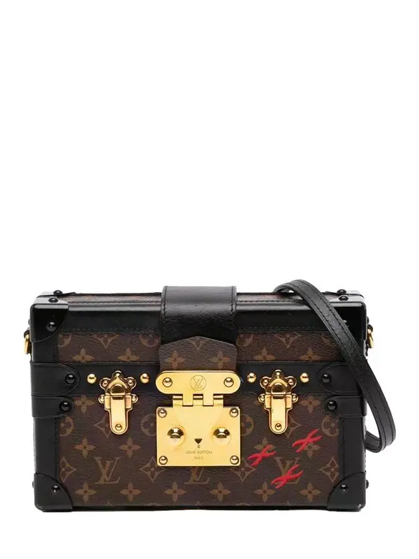 LOUIS VUITTON Petite Malle Crossbody Bag - Brown