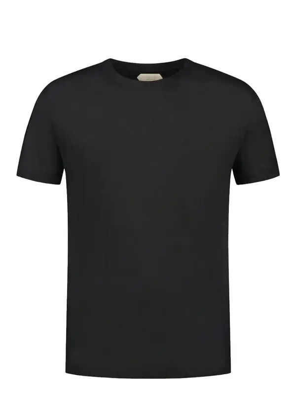 AURELIEN City Linen T-shirt - Black