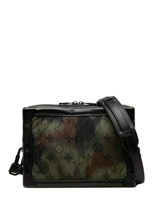 LOUIS VUITTON Monogram Camouflage Soft Trunk Crossbody Bag - Green