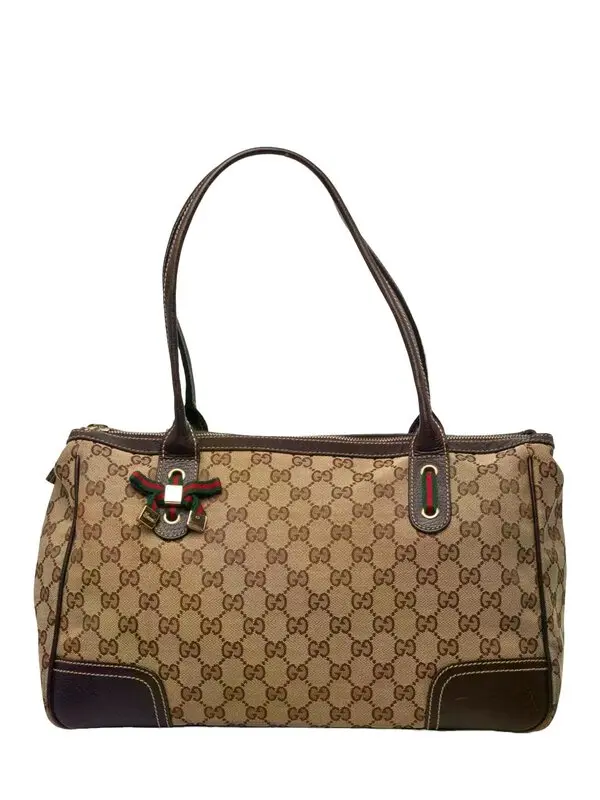 Gucci Gg Canvas Princy Shoulder Bag - Neutrals