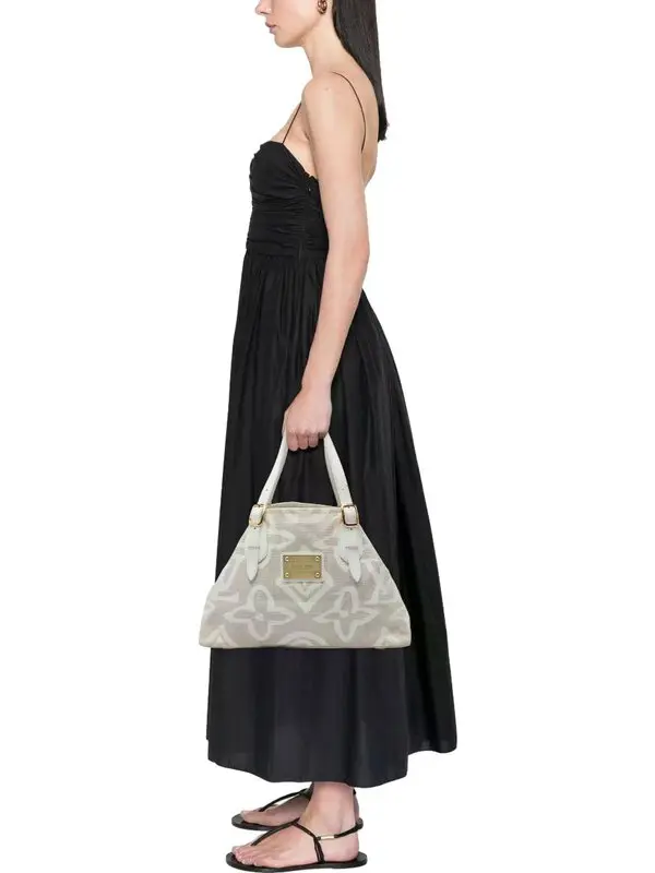 LOUIS VUITTON 2008 Monogram Tahitienne Cabas Pm Tote Bag - Neutrals
