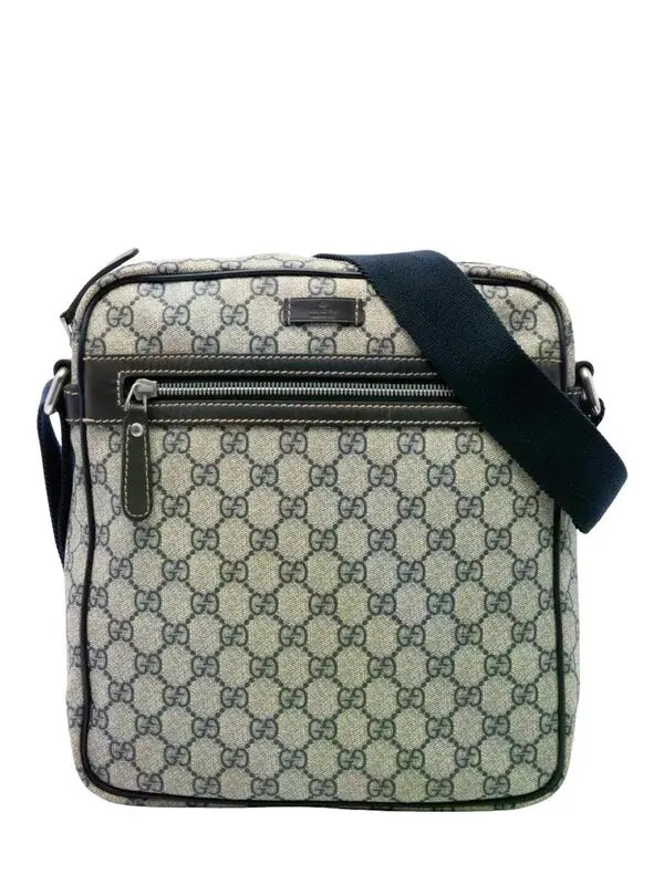 Gucci Gg Supreme Crossbody Bag - Neutrals