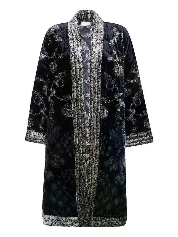 PIERRE-LOUIS MASCIA Quilted Coat - Black