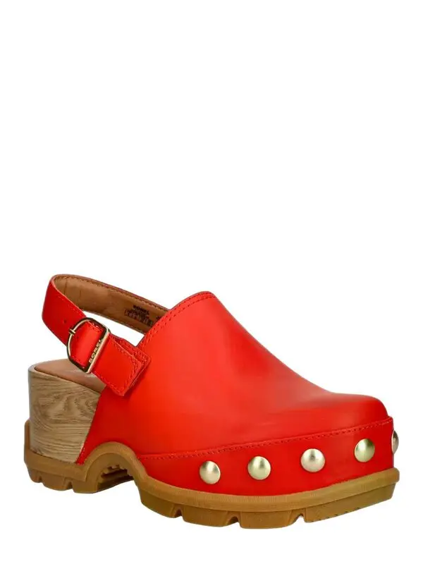 Sorel Roam’n Clog™ Rvt Studded Slingback Clogs - Red