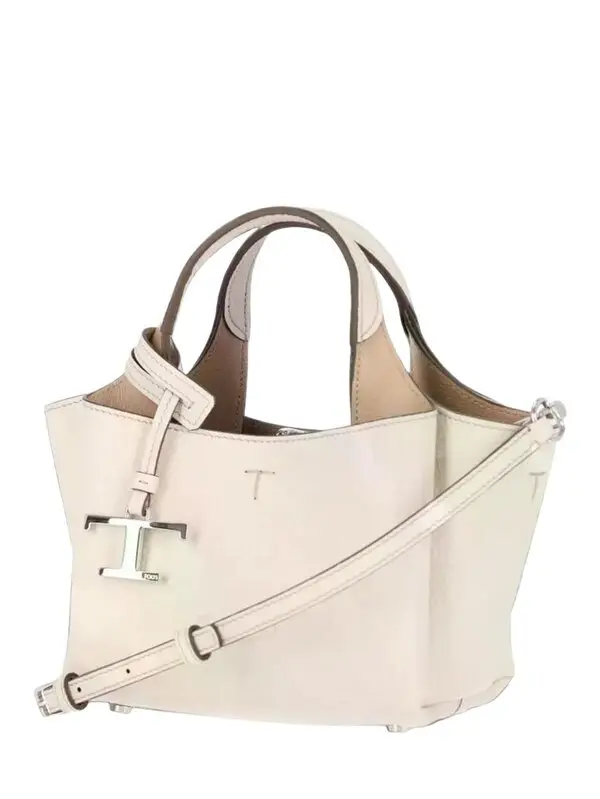TOD'S Calf Leather Bag - Neutrals