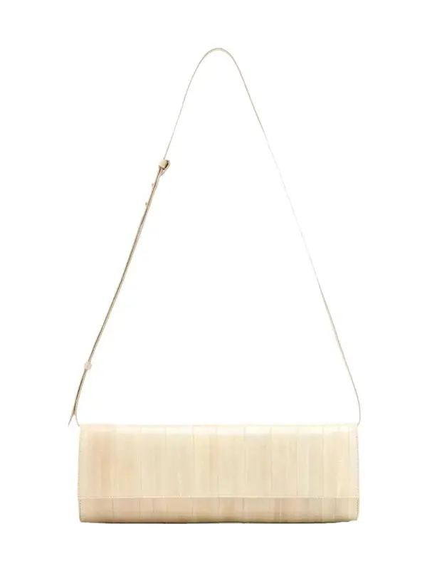 Proenza Schouler Hex Clutch In Eel - Neutrals