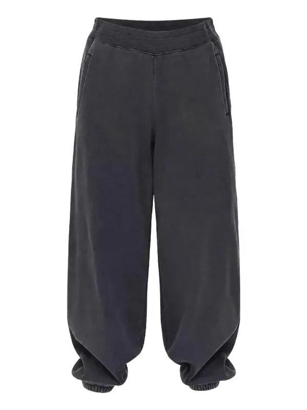 Deus Ex Machina Shield Garment-dyed Track Pants - Black