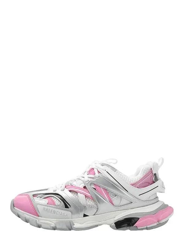 Balenciaga Track 2.0 Sneakers - Silver/pink/white