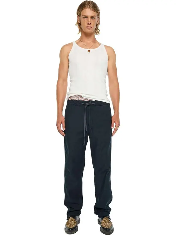 MOTHER The Tims Travel Pant Navy - Blue