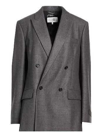 MAISON MARGIELA Virgin Wool Blazer - Grey