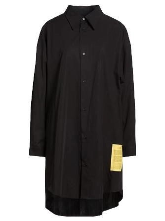 MAISON MARGIELA Cotton Embellished Shirt Dress - Black