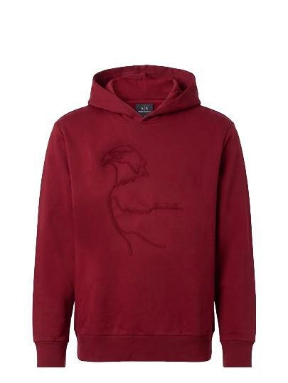 Armani Exchange Cotton Sweatshirt - Red