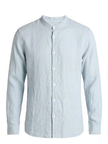 Zadig&Voltaire Shirt Size Linen - Blue