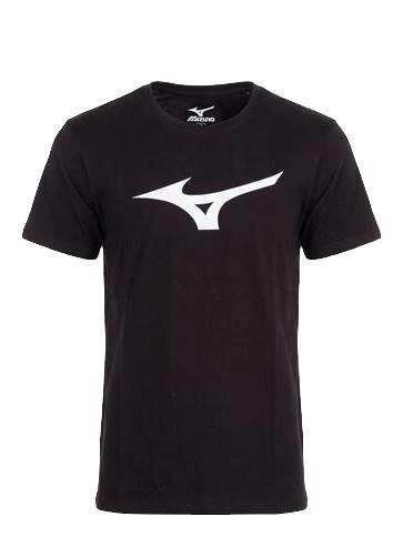 Mizuno T-shirt Size Cotton - Black