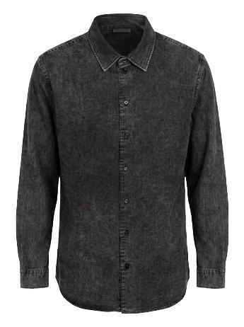 Emporio Armani Denim Shirt Size Cotton - Black