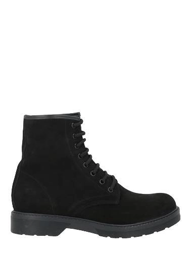DIVINE FOLLIE Leather And Textile Ankle Boots - Black