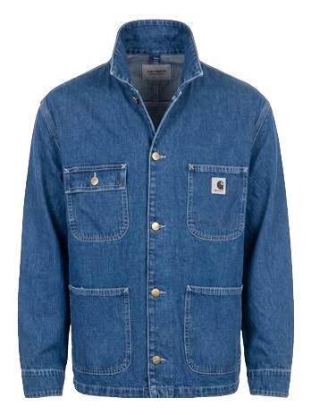 Carhartt Denim Outerwear Size Cotton - Blue