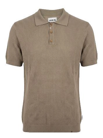BERNA Polo Shirt Size Cotton, Acrylic - Sage Green