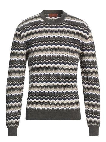 Missoni Intarsia Knit Sweater - Grey