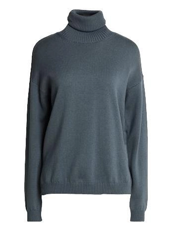 Crossley Virgin Wool Turtleneck - Blue