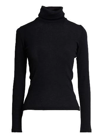 Crossley Virgin Wool Turtleneck Sweater - Navy